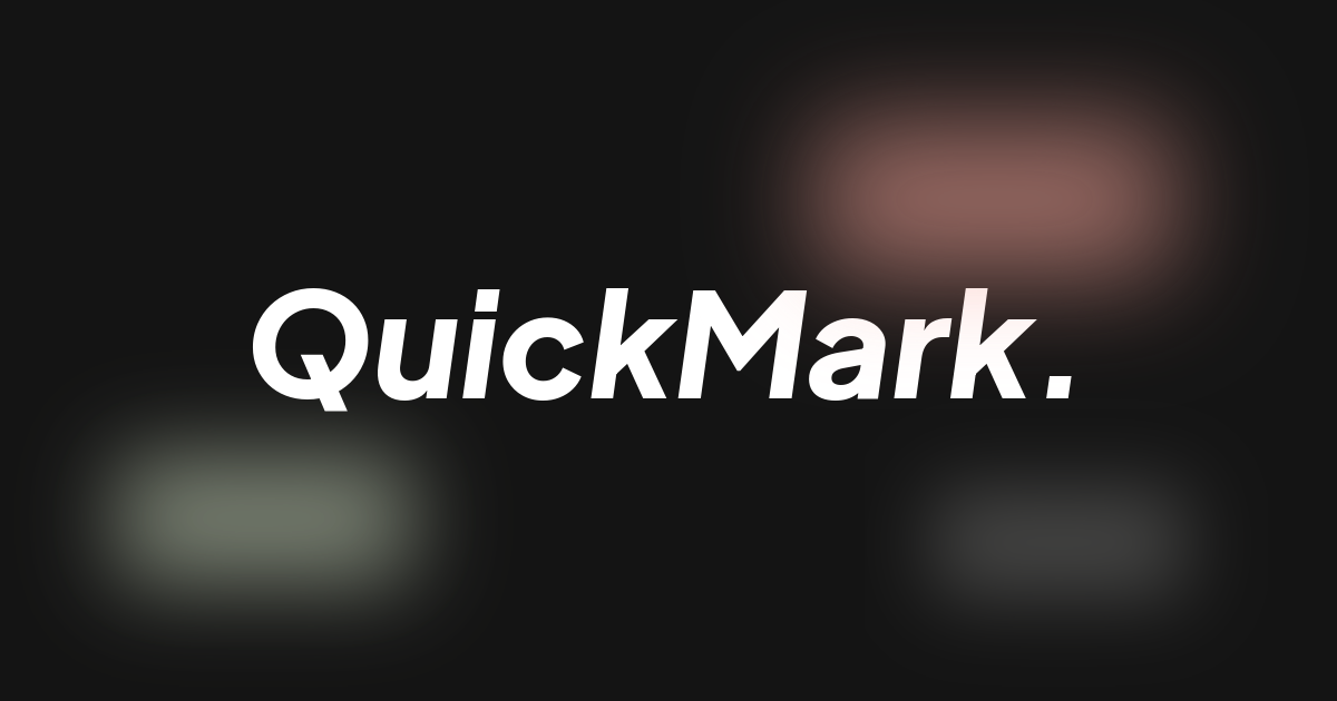 Cambridge MCQ Practice | QuickMark